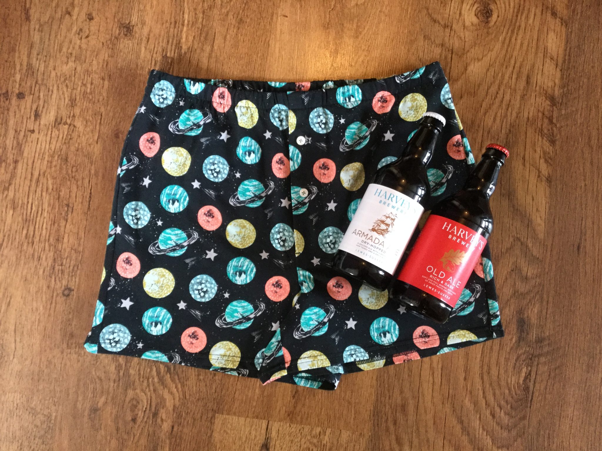 Sewing Boxer Shorts - a Juki Club team challenge