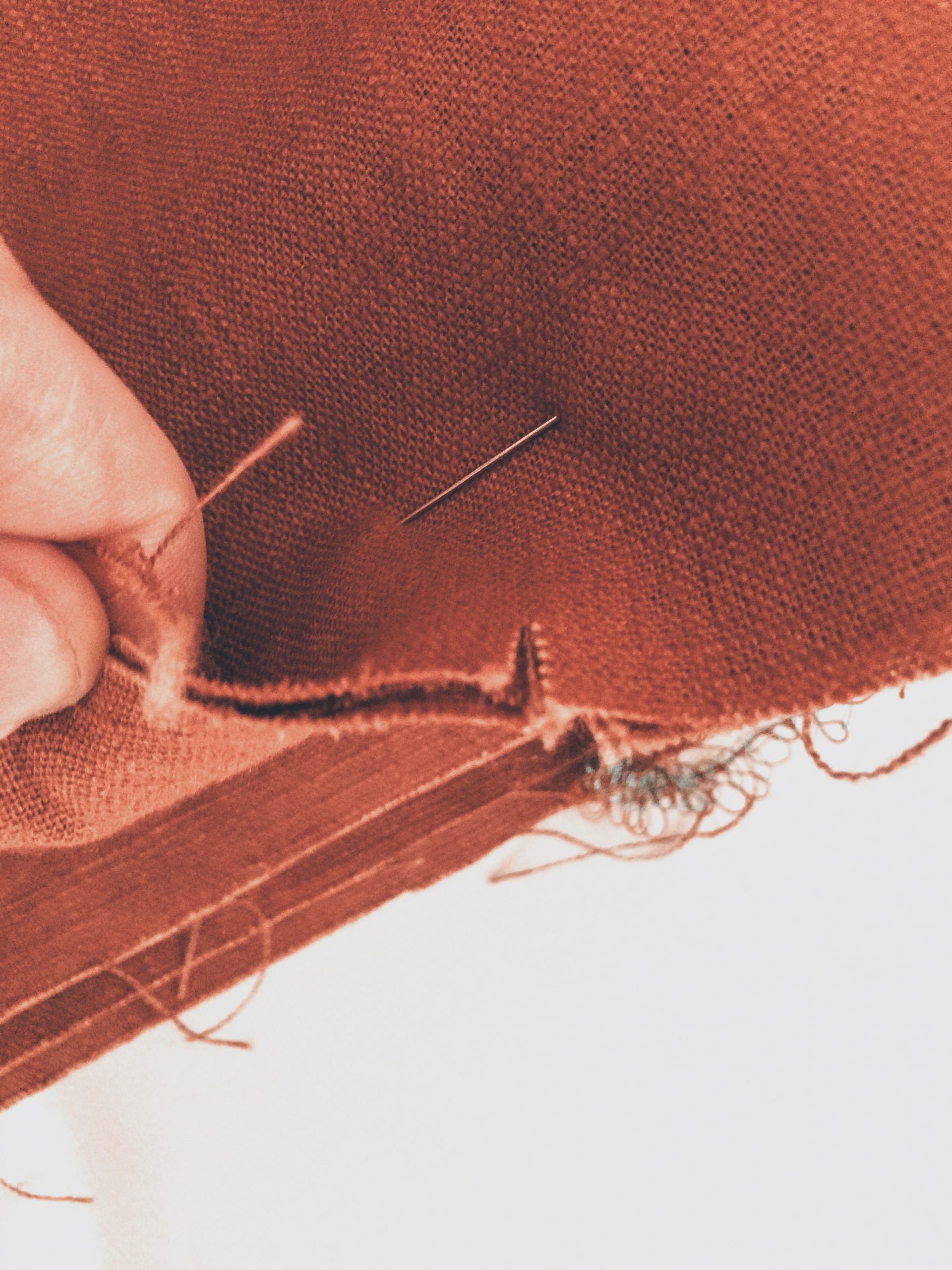 Making the Jily Top in summery linen - version one - Juki Club