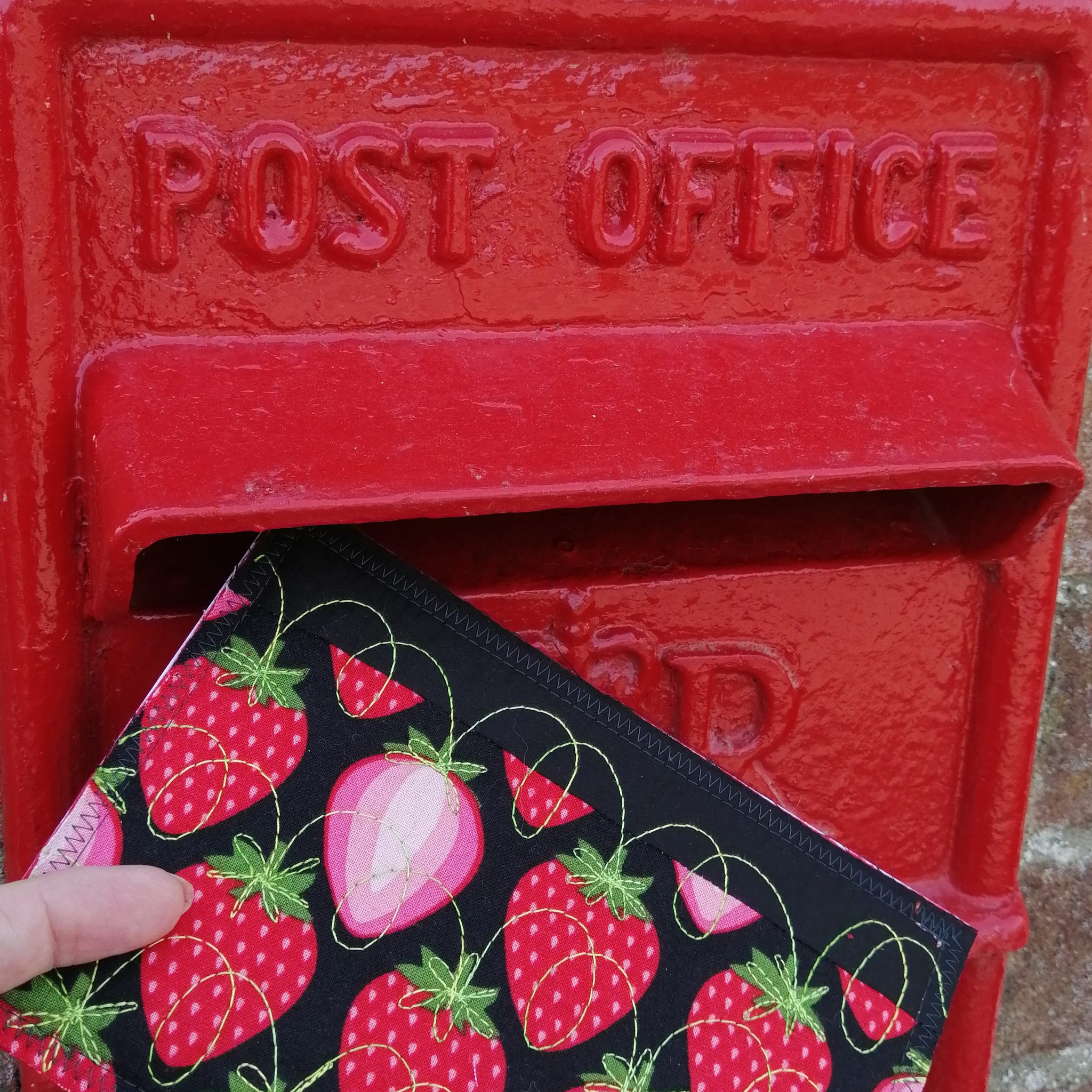 Fabric Postcard Swap - Juki Club