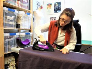 Retro Claude on Sewing with a Disability - Juki Club