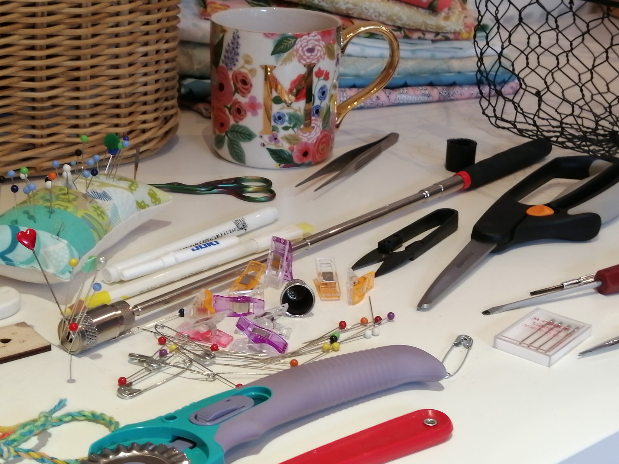 Tools for pinning - Juki Club