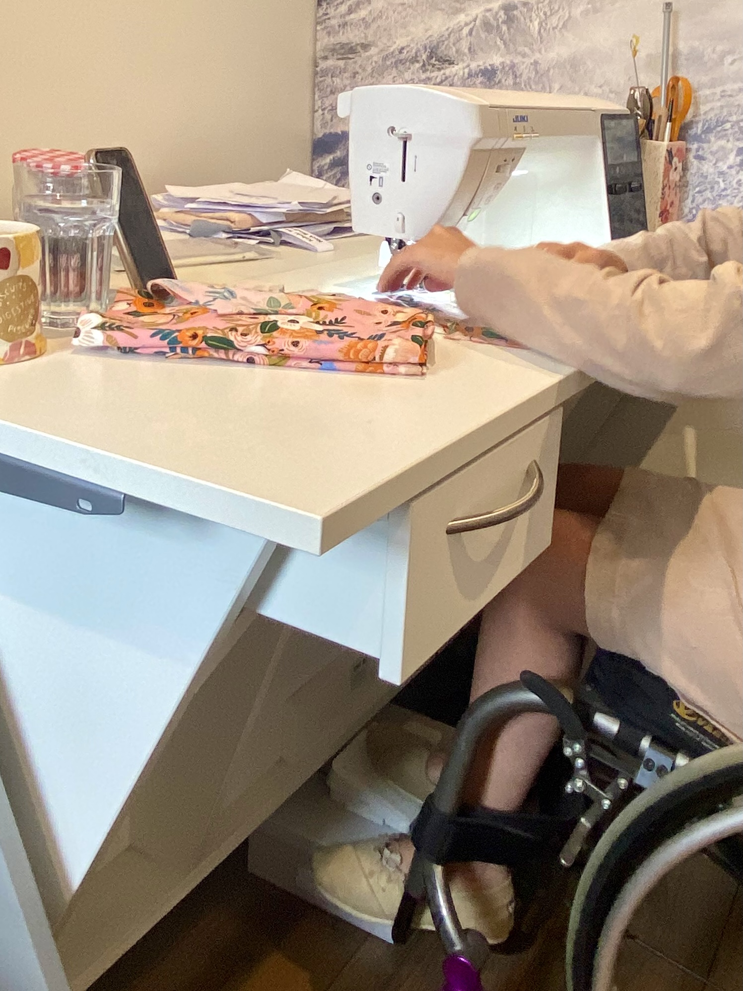 Marie Lawlor on Ergonomic sewing - Juki Club