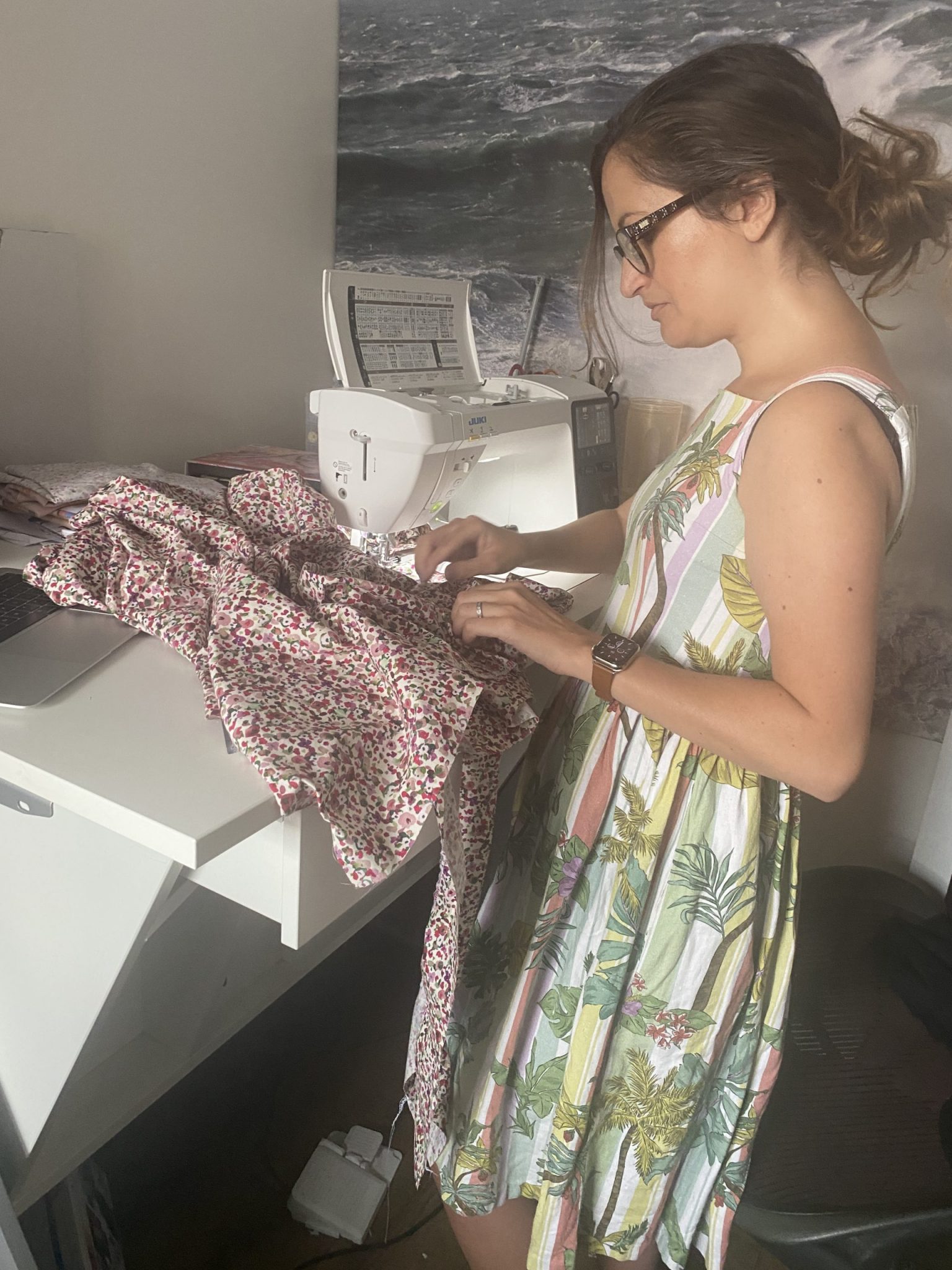 Marie Lawlor on Ergonomic sewing - Juki Club