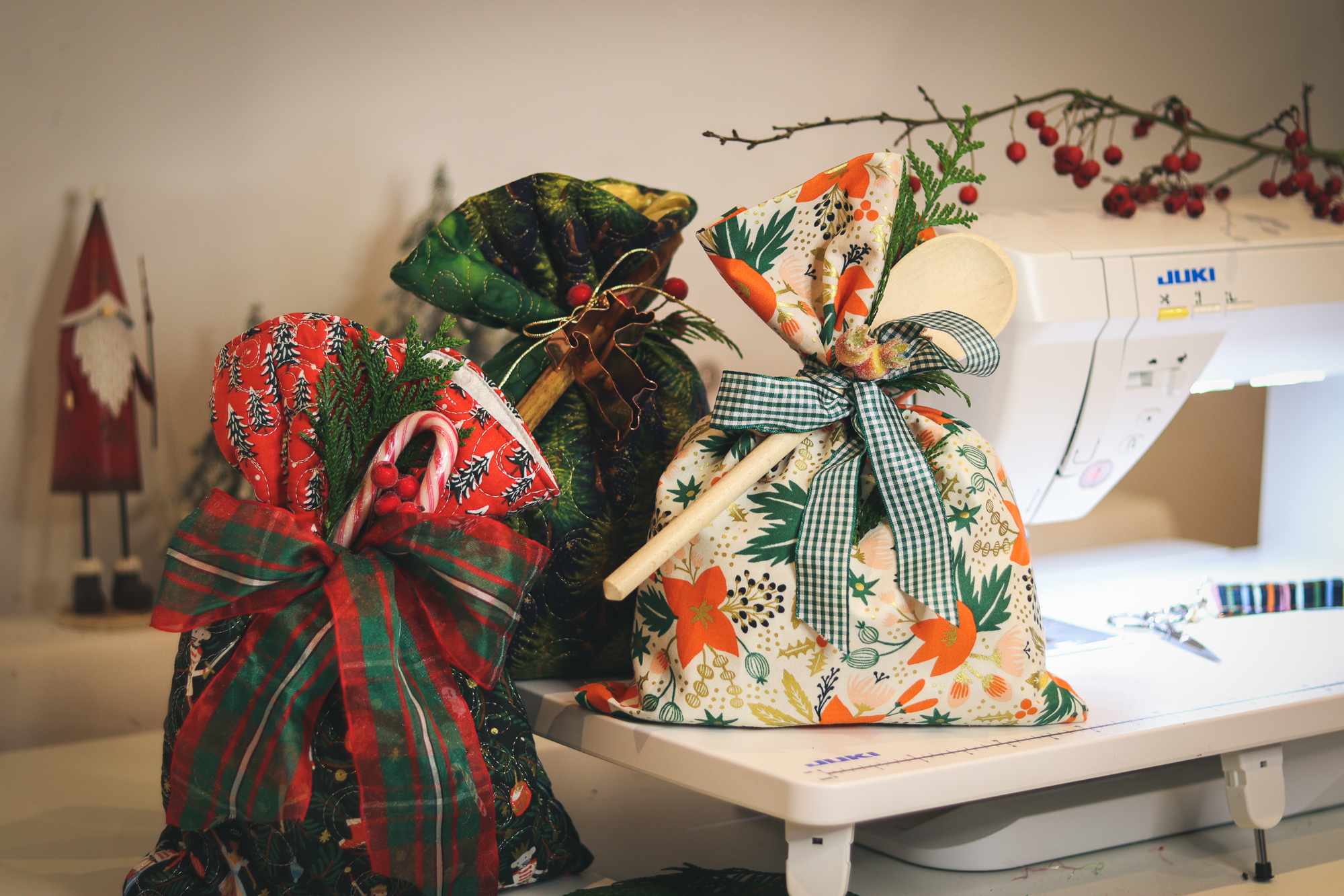 Sew Sustainable Santa Sacks - Juki Club