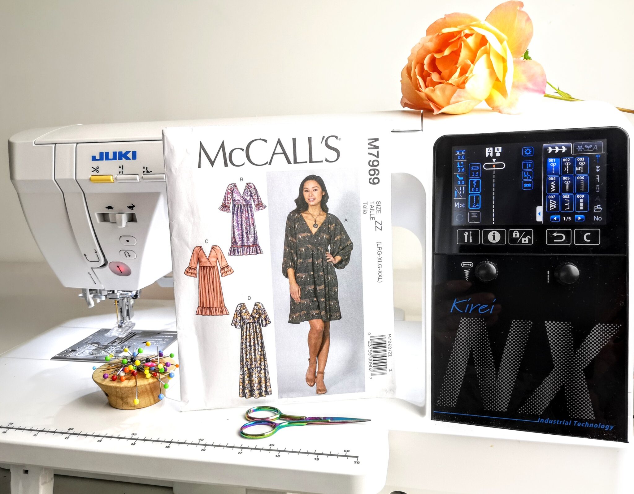 Marie makes McCalls 7969 - Juki Club